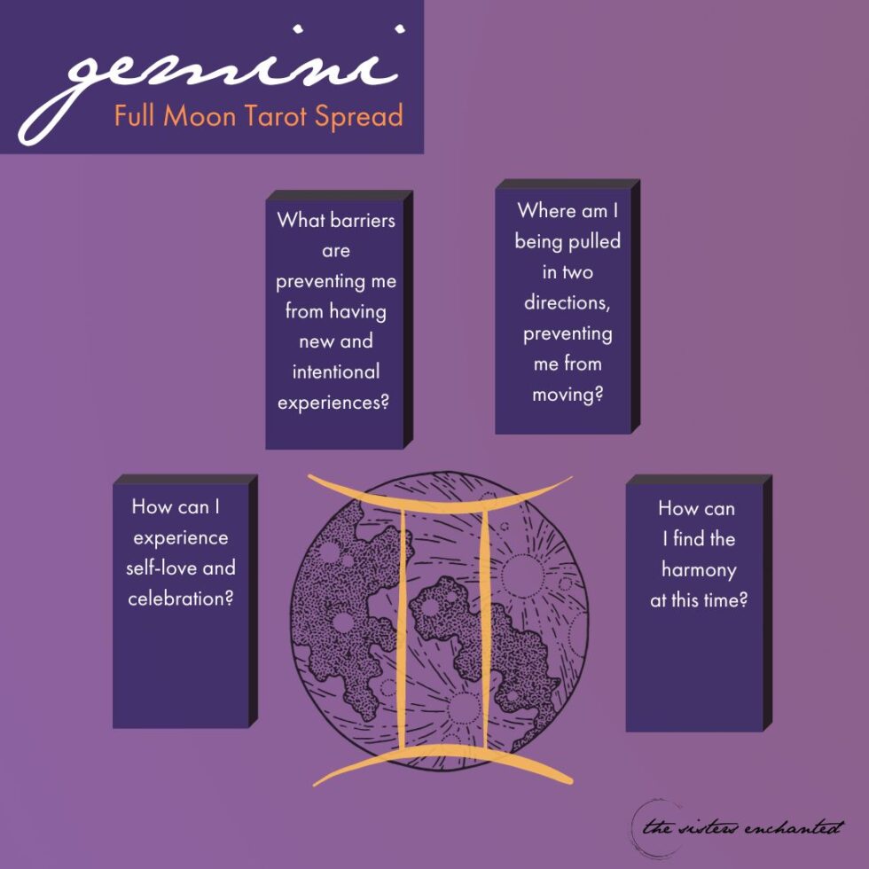 Full Moon in Gemini - The Sisters Enchanted